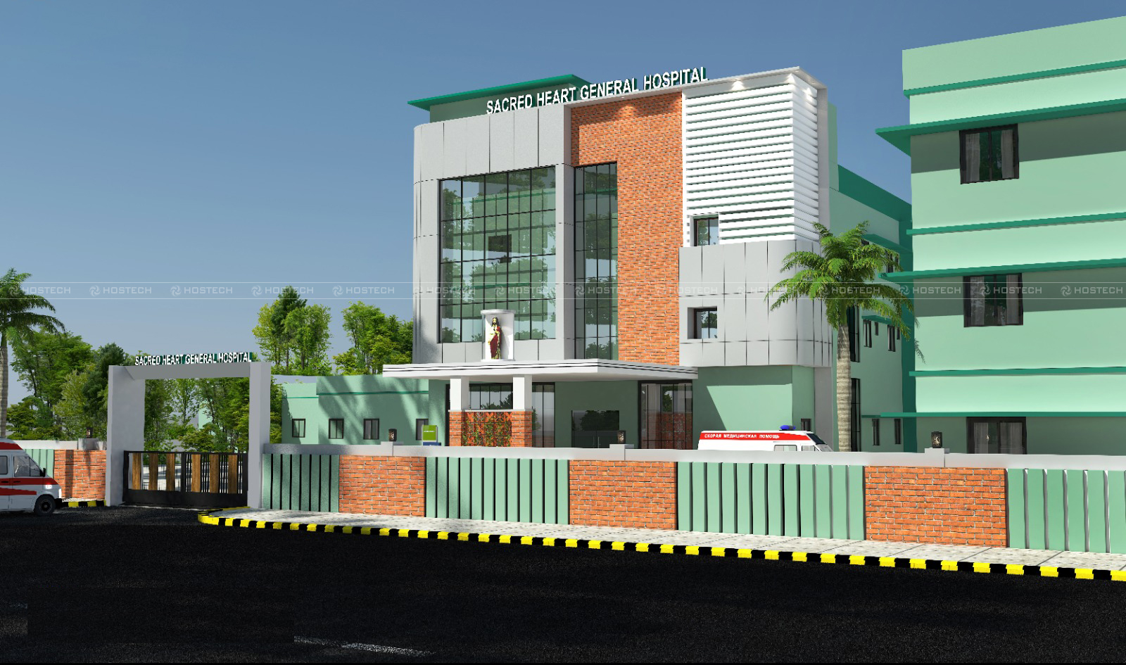 SACRED HEART GENERAL HOSPITALGREEN GARDENS - Hostech